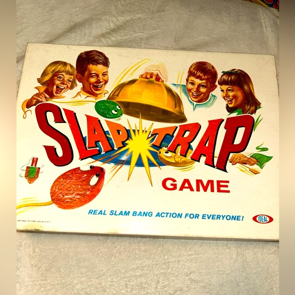 Ideal Games | Games | Vintage Slap Trap Board Game By Ideal Games 967 ...